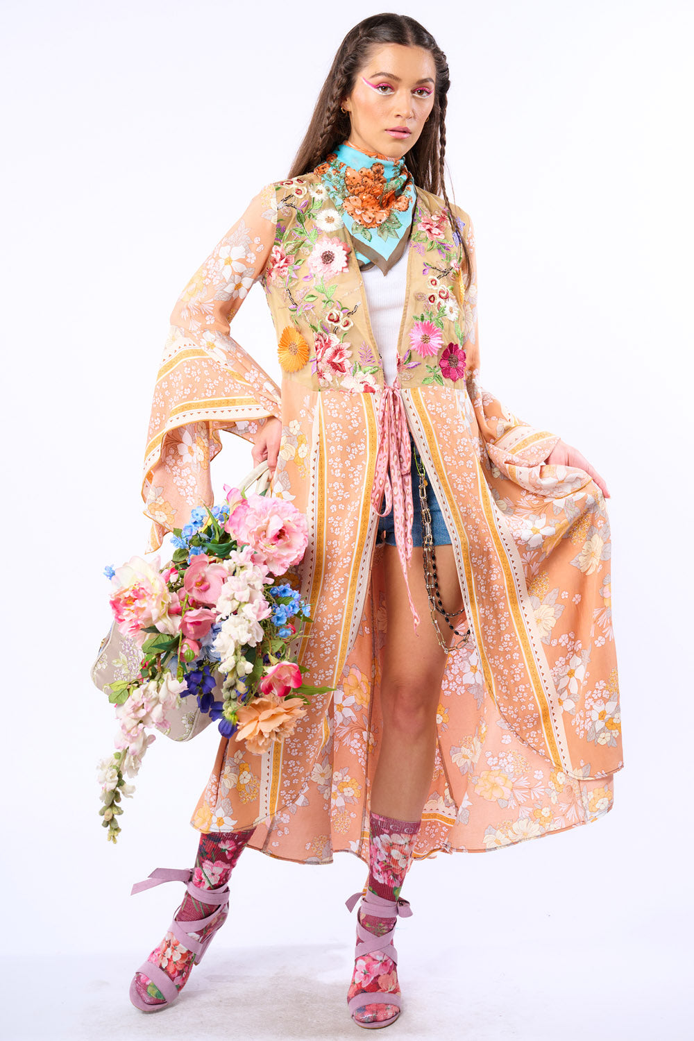 Garden's Fairy Kimono/Topper/Duster – Aratta LLC.