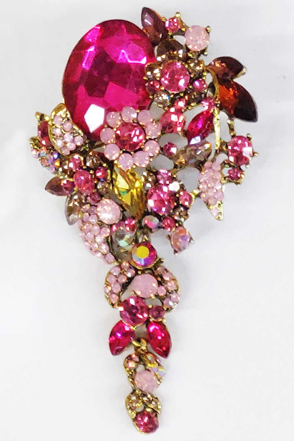 Jewel Floral Pin – Aratta LLC.